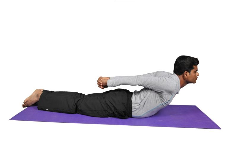 Sarpasana(Snake Pose) - Karuna Yoga Vidya Peetham Bangalore
