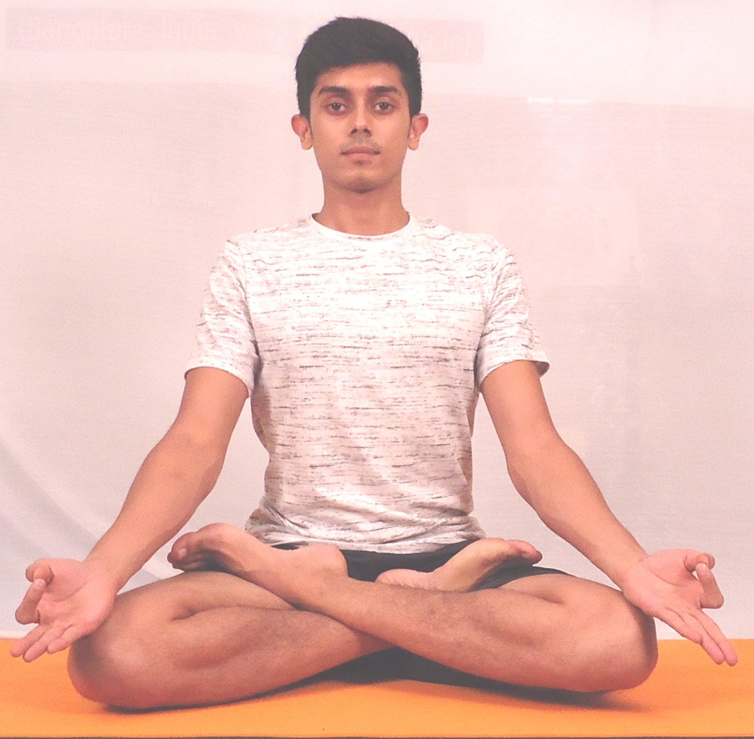 Padmasana(Lotus Pose) - Karuna Yoga Vidya Peetham Bangalore